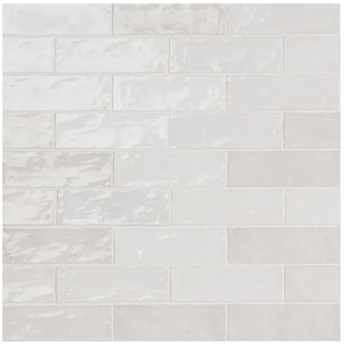 Zellige Perla Polished Ceramic Tile