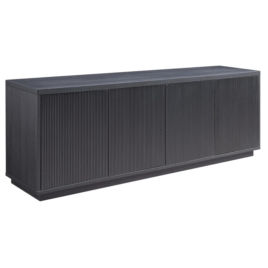 Charcoal Gray TV Stand - BLOOM AND BABE